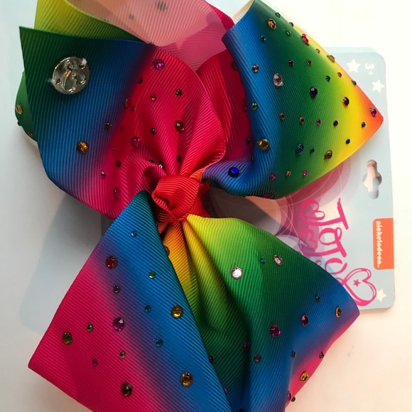 Nickelodeon | Accessories | Jojo Siwa Signature Rainbow Sequin Bow ...